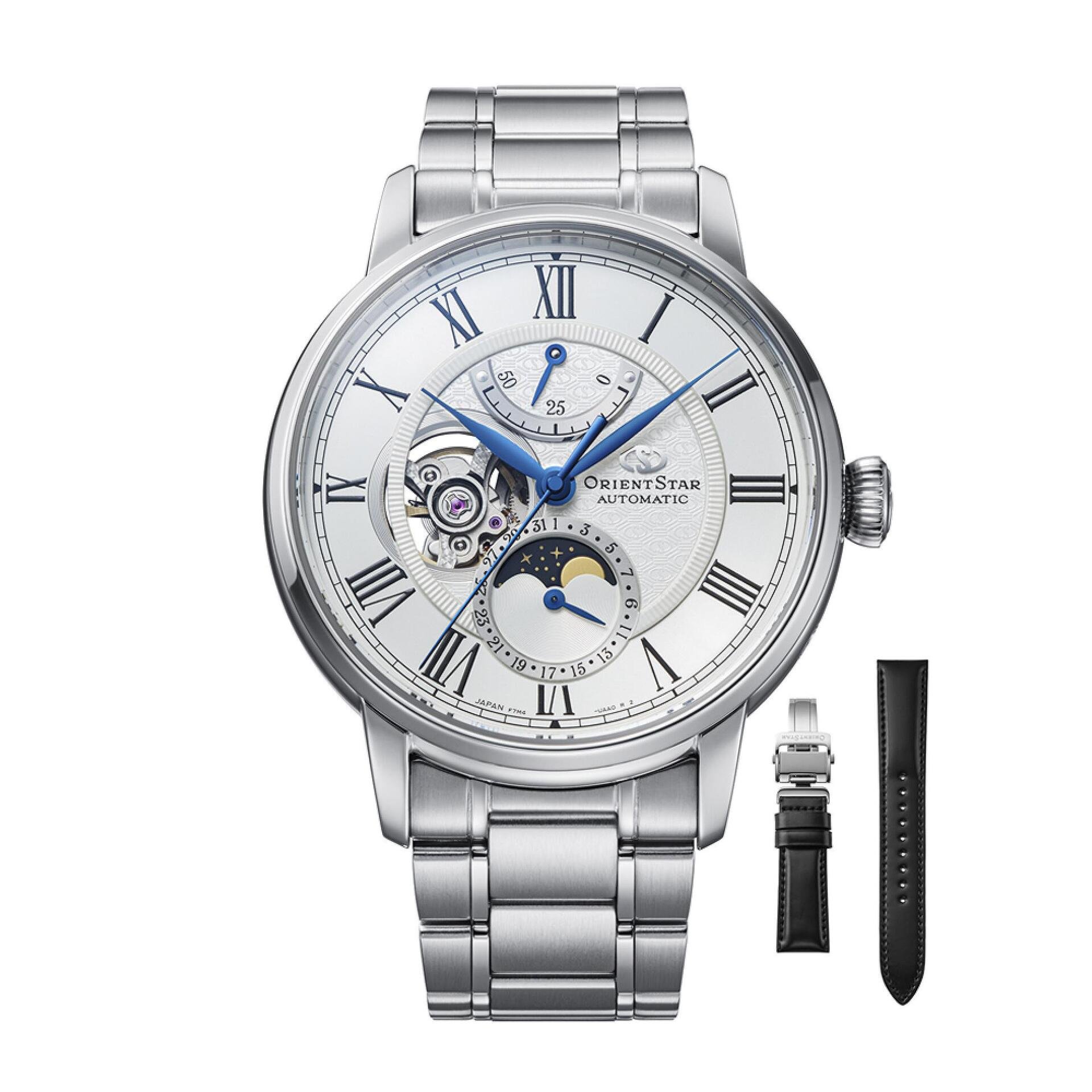 ORIENT STAR Automatic M-Collection /M45 F7/ Mechanical Moon Phase 41мм ...